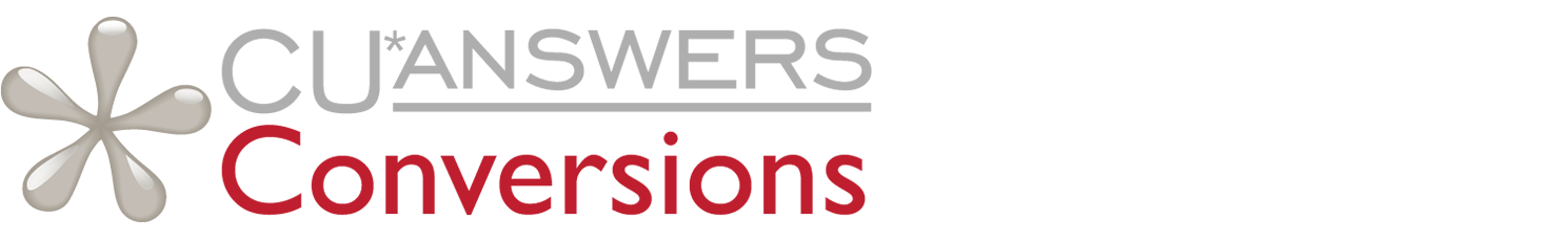 Conversions | CU*Answers