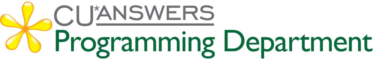 Programming | CU*Answers