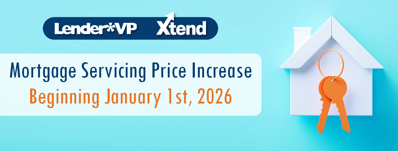 Mortgage Servicing Price Increase Beginning January 1st, 2026 | CU*Answers