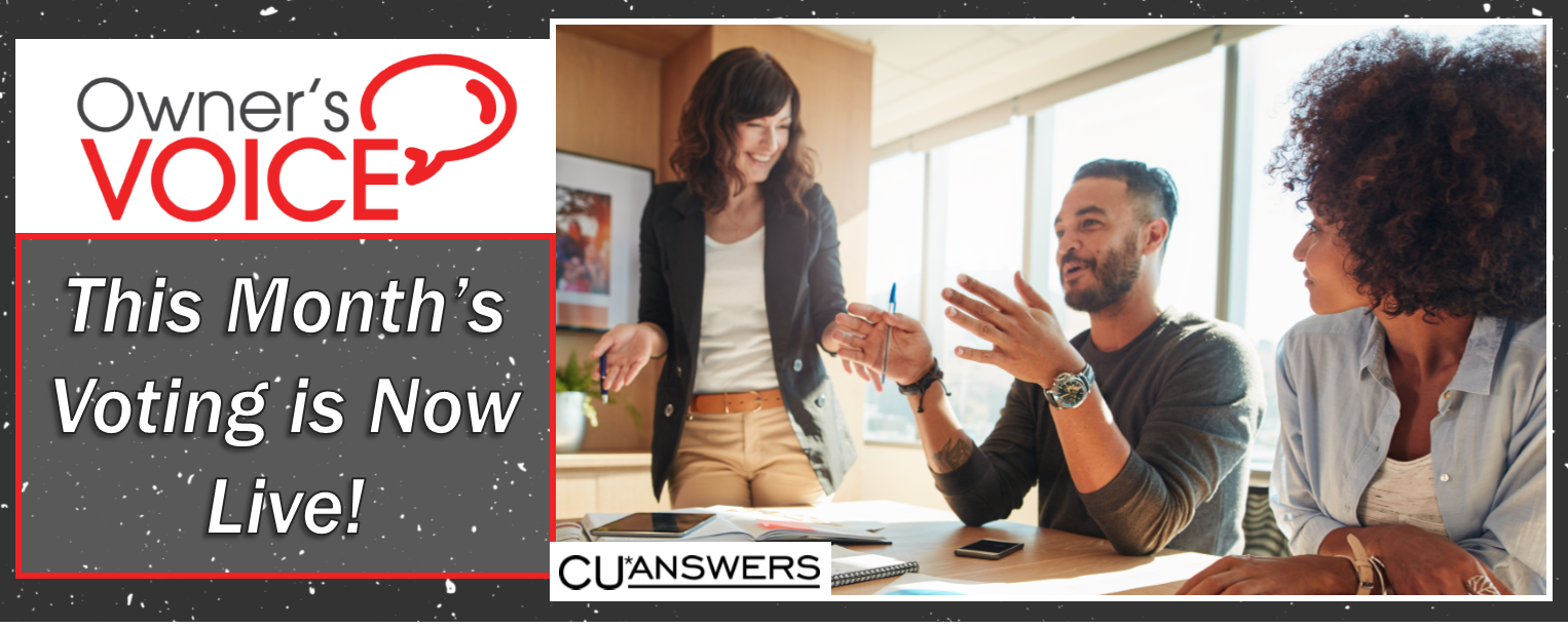 November Owner’s Voice Voting is Live! – CU*SOUTH Client Support Center