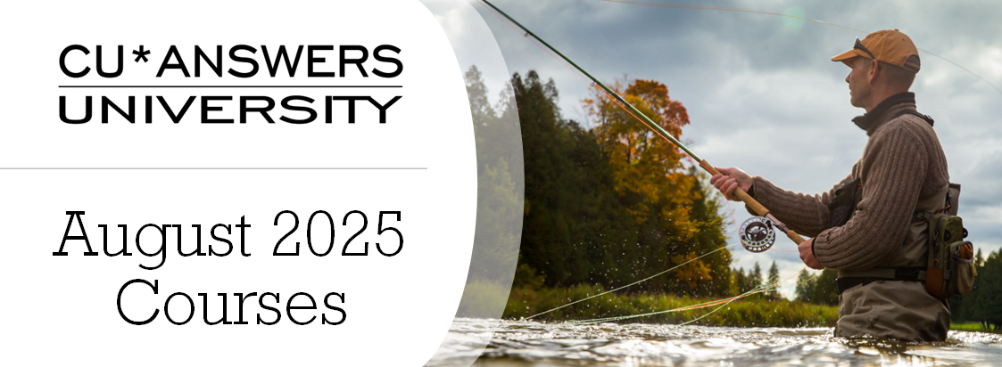 Take a Look at the CU*Answers University Courses for August! | CU*Answers