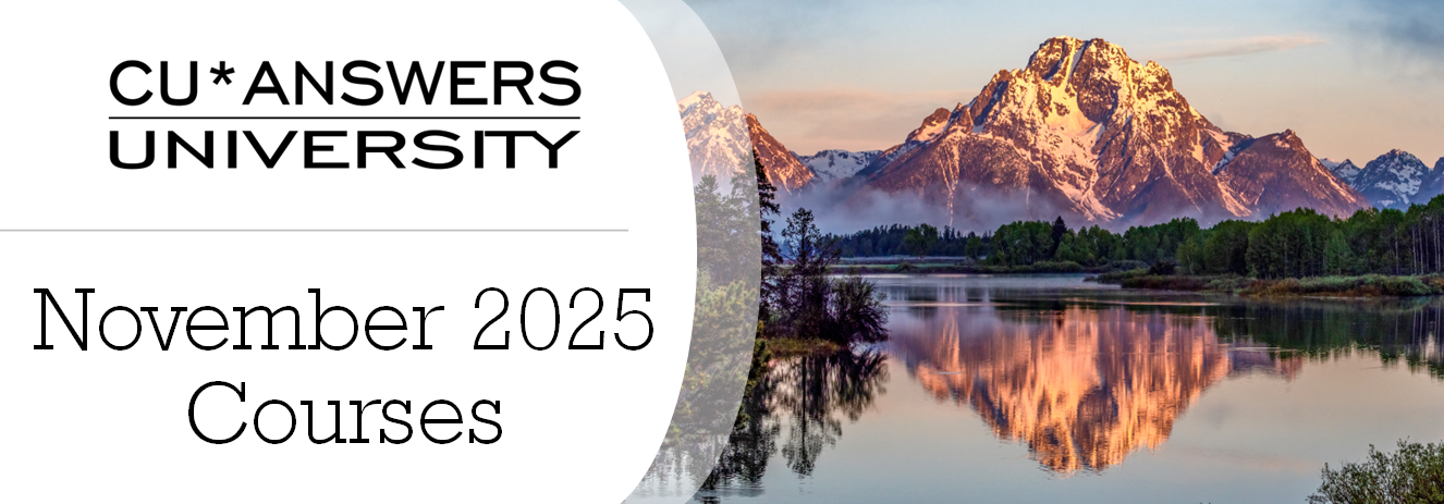 Take a Look at the CU*Answers University Courses for November! | CU*Answers